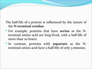 Lgis protein degradation | PPT