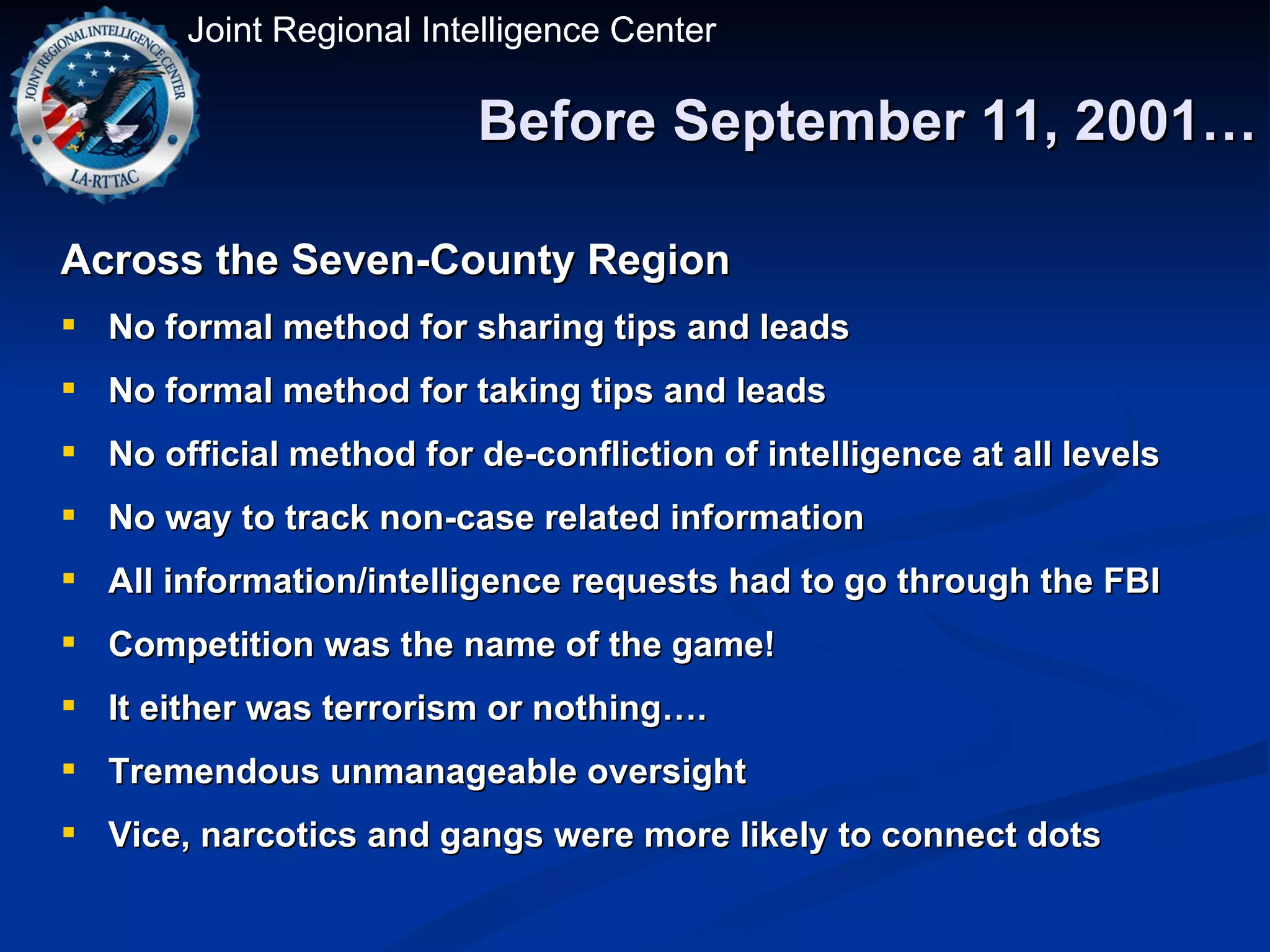 Dan Finkelstein - JRIC Border Patrol Presentation | PPT