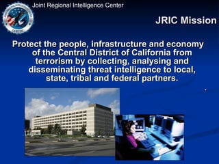 Dan Finkelstein - JRIC Border Patrol Presentation | PPT