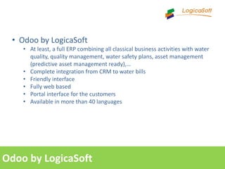 Odoo, the perfect ERP for water utilities | PDF