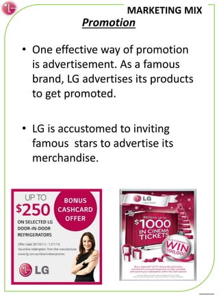 Lg marketing mix | PPTX