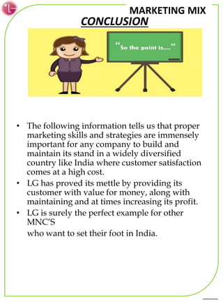 Lg marketing mix | PPTX