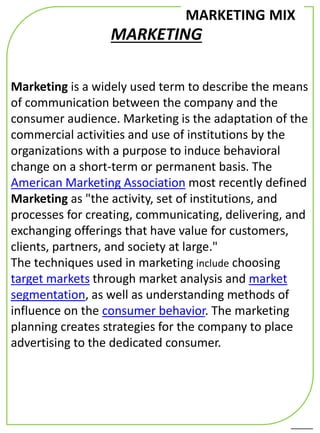 Lg marketing mix | PPTX