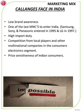 Lg marketing mix | PPTX