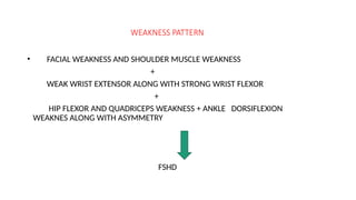 LGMD WEAKNESS PATTERN.pptx by sms medical college jaipur | PPTX | Death ...