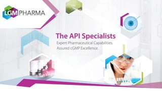 LGM Pharma - API Portfolio List | PPTX