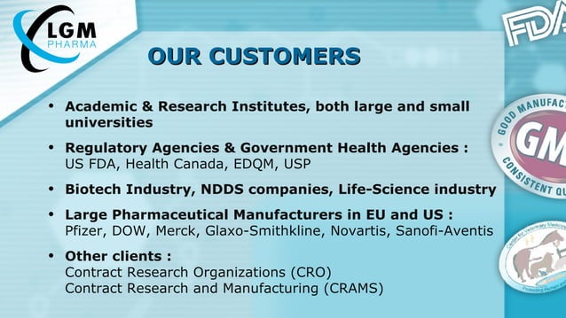 LGM Pharma - Active Pharmaceutical Ingredient Supplier