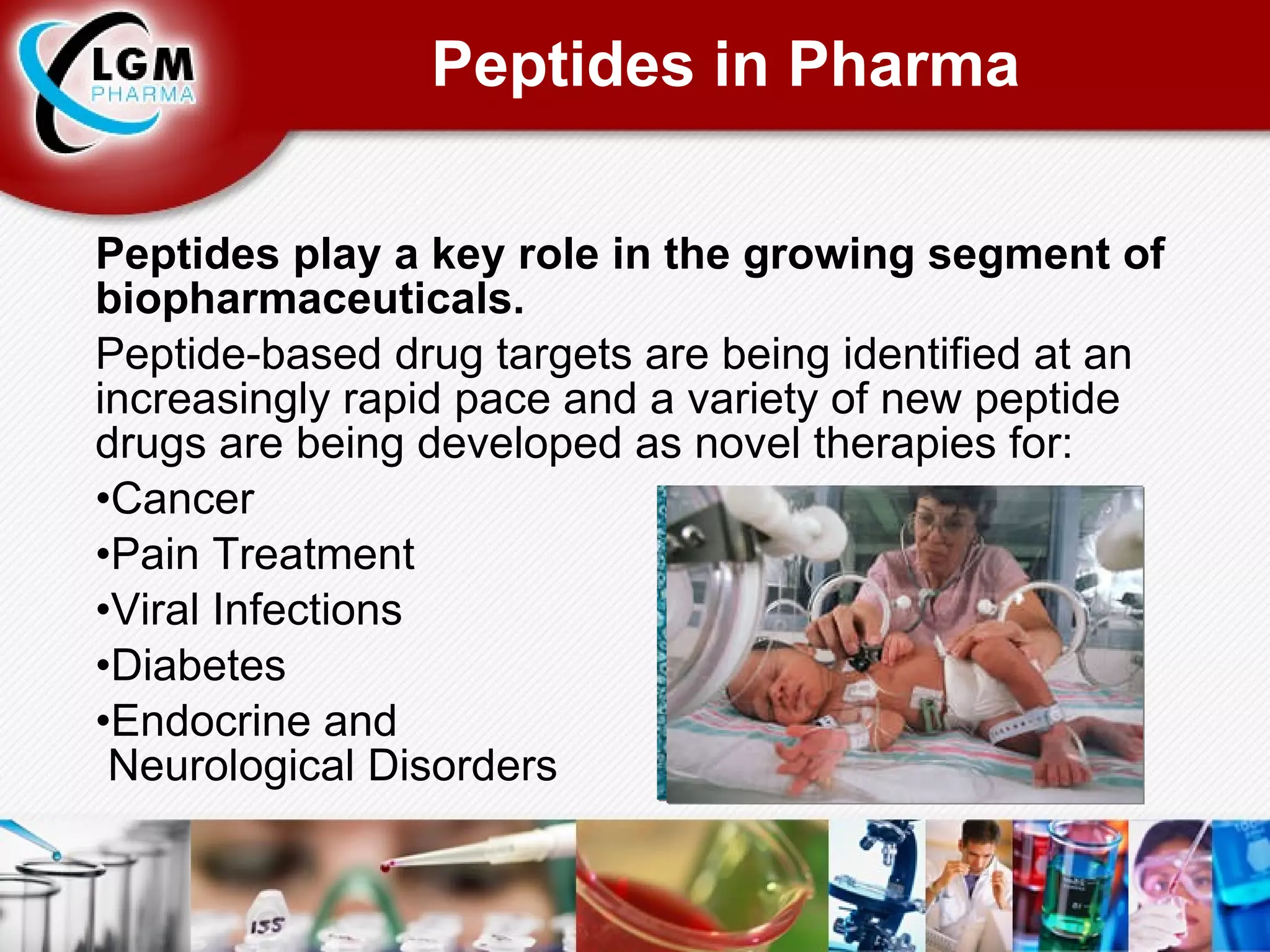 LGM Pharma Synthetic Peptides | PPT