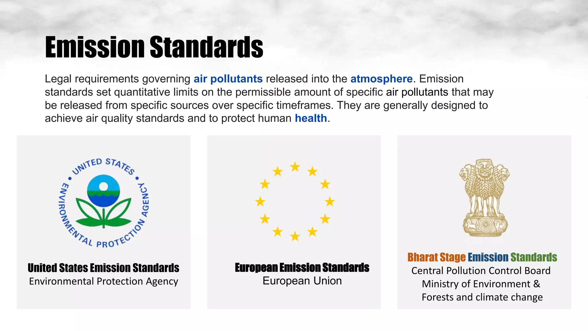 Emission Standards | PPTX
