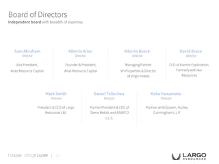 Lgo corporate presentation april 2018 | PPT | Free Download