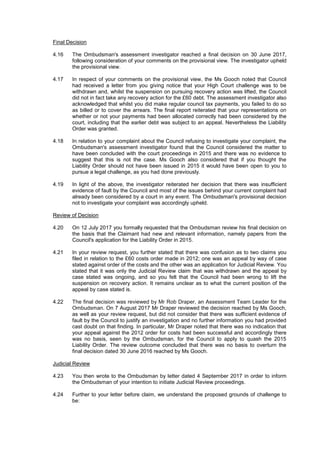 Lgo response to judicial review pre action | PDF