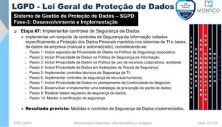 LGPD | FASE-3: DEFINIÇÃO E IMPLEMENTAÇÃO | JORNADA DE ADEQUAÇÃO | SGPD ...