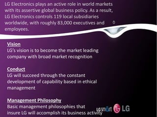 Presentation on LG | PPTX