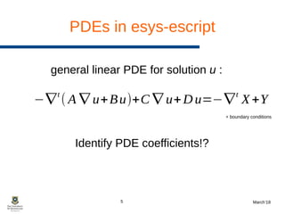 3D modelling and inversion in escript | PDF