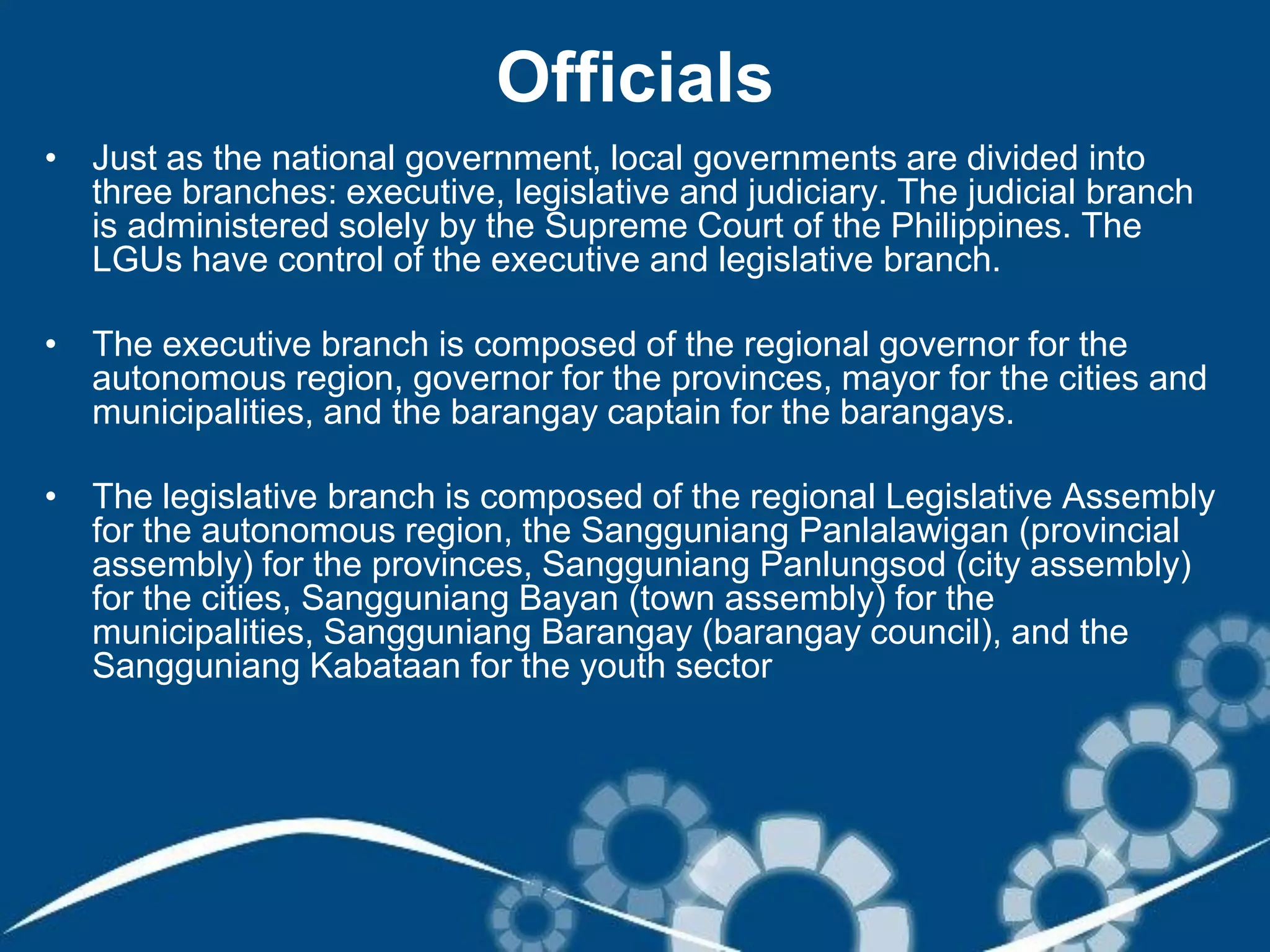 Local Government and Regional Administration | PDF
