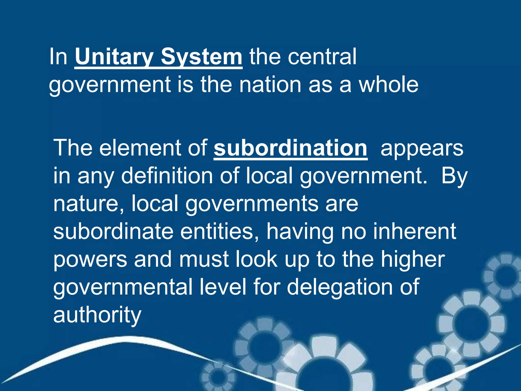 Local Government and Regional Administration | PDF