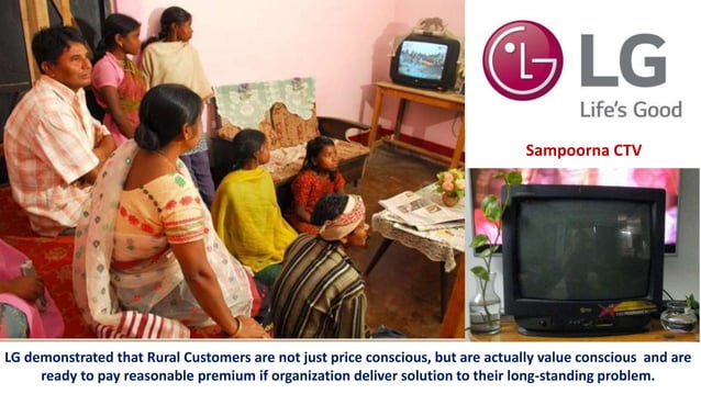 LG Sampoorna TV | Rural Marketing | PPTX | Telecommunications Industry ...