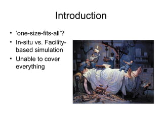 Tips and pitfalls of setting up a simulation center | PPT | Healthcare ...