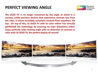 Lg tv ppt | PPTX