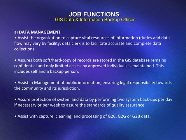 LGU Government Information System (GIS) | PPT | IT and Internet Support ...