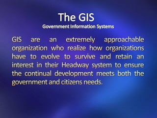 LGU Government Information System (GIS) | PPT