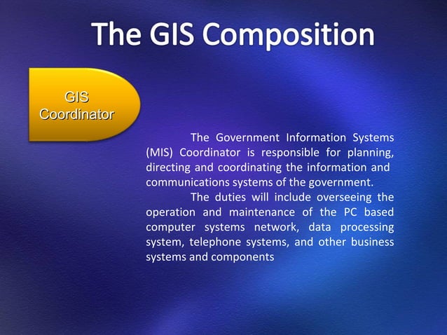 LGU Government Information System (GIS) | PPT | IT and Internet Support ...