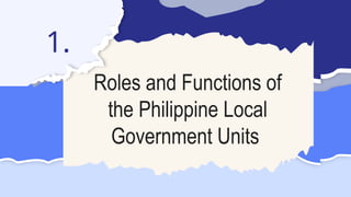 LGU-PPG philippine politics and governance | PPTX