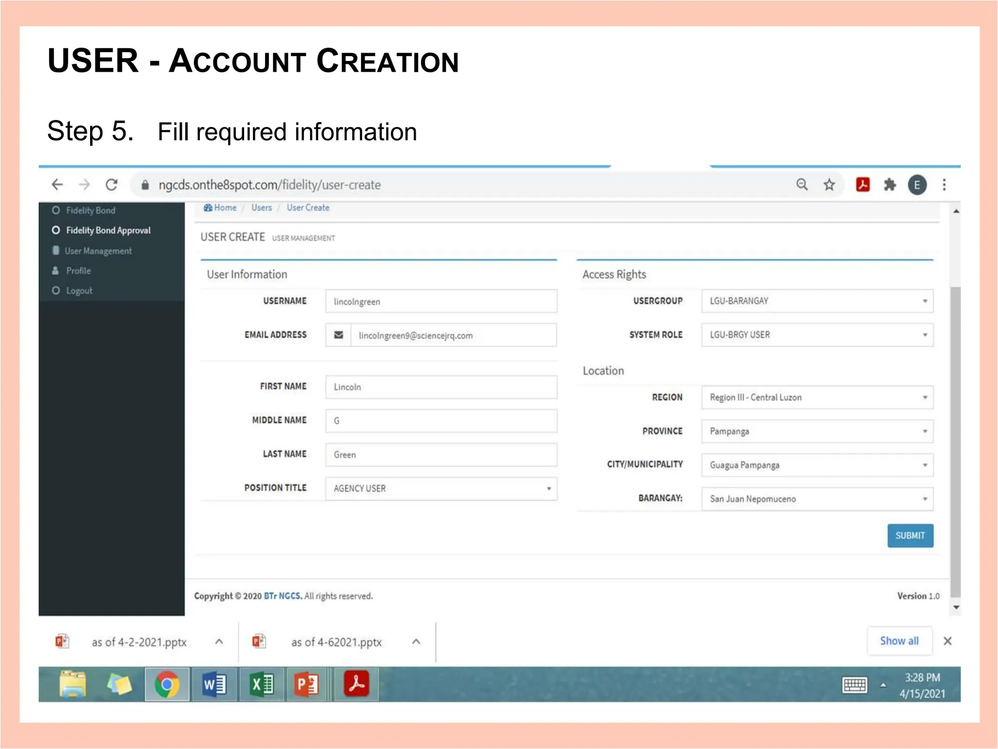 LOCAL GOVERNMENT UNIT BARANGAY WITH NEW APPLICATION.pptx