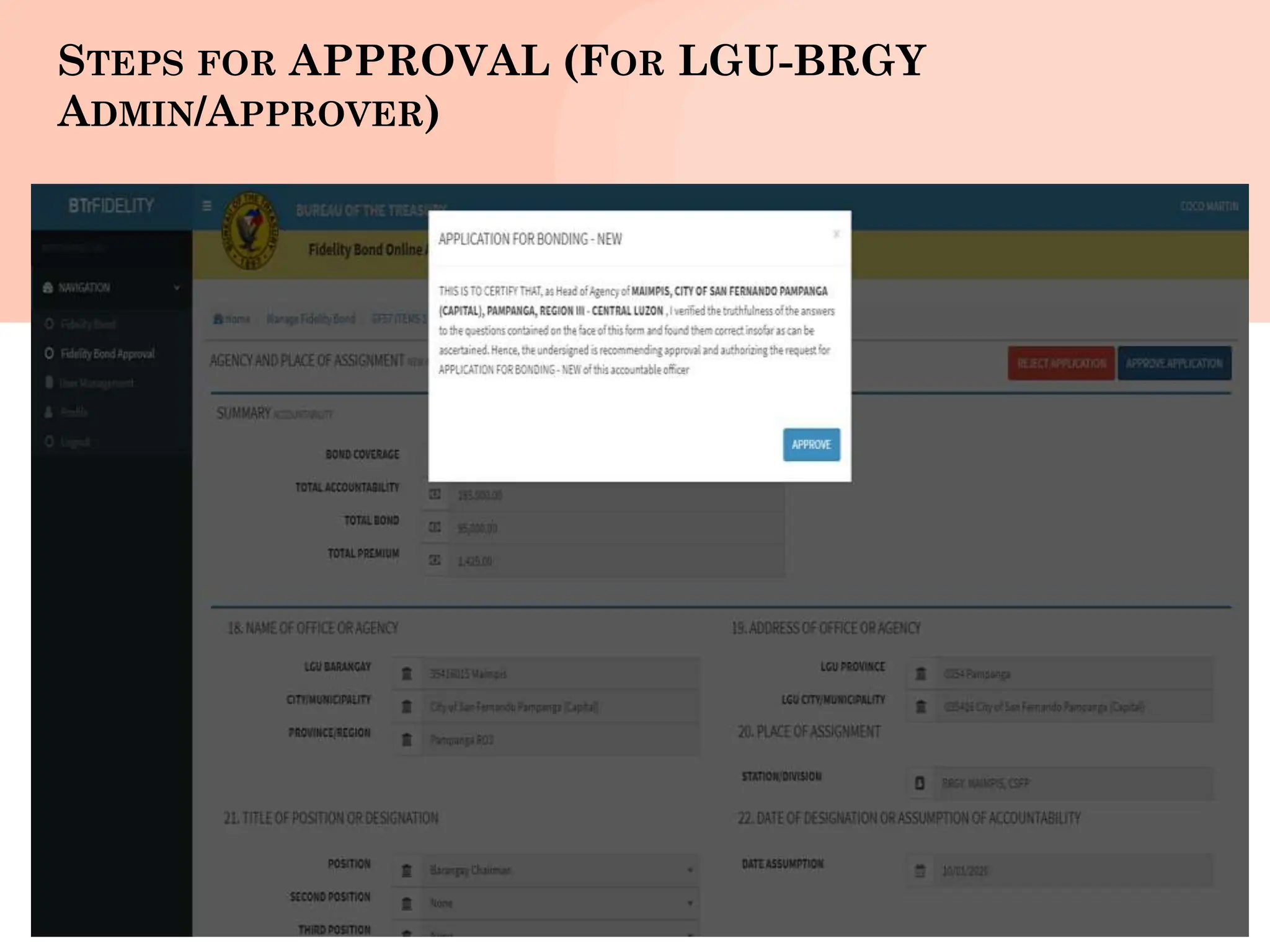 LOCAL GOVERNMENT UNIT BARANGAY WITH NEW APPLICATION.pptx