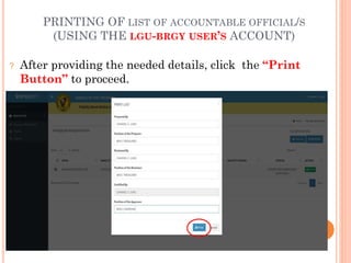 LOCAL GOVERNMENT UNIT BARANGAY WITH NEW APPLICATION.pptx