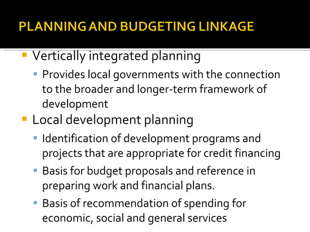 Lgu budgeting process | PPT
