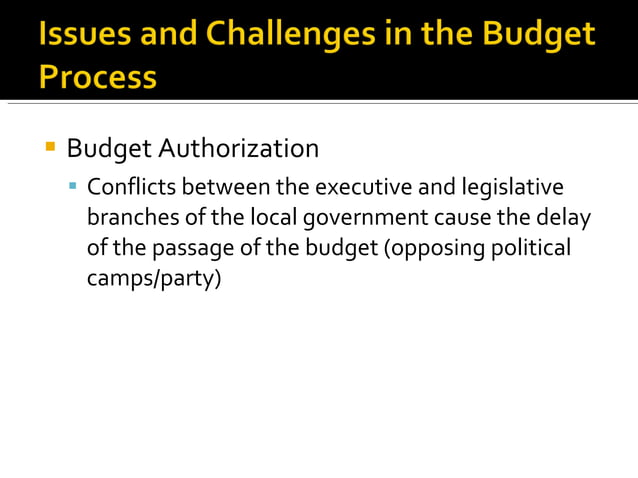 Lgu budgeting process | PPT