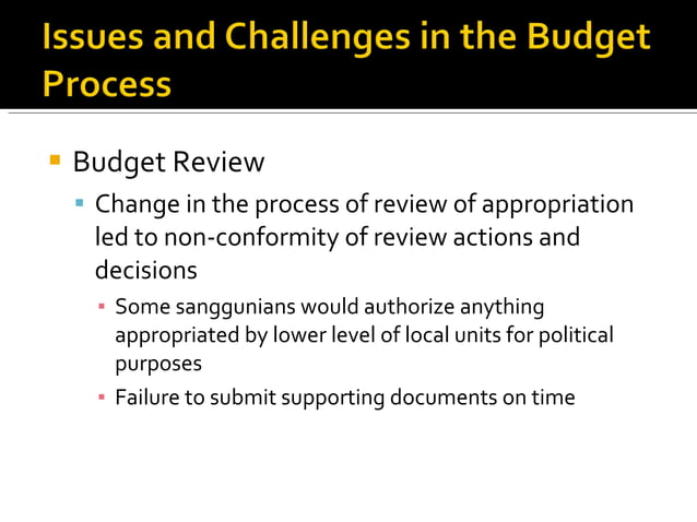 Lgu budgeting process | PPT