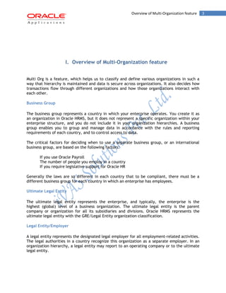 Oracle R12 Multi org ivas | PDF