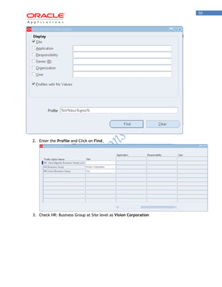 Oracle R12 Multi org ivas | PDF