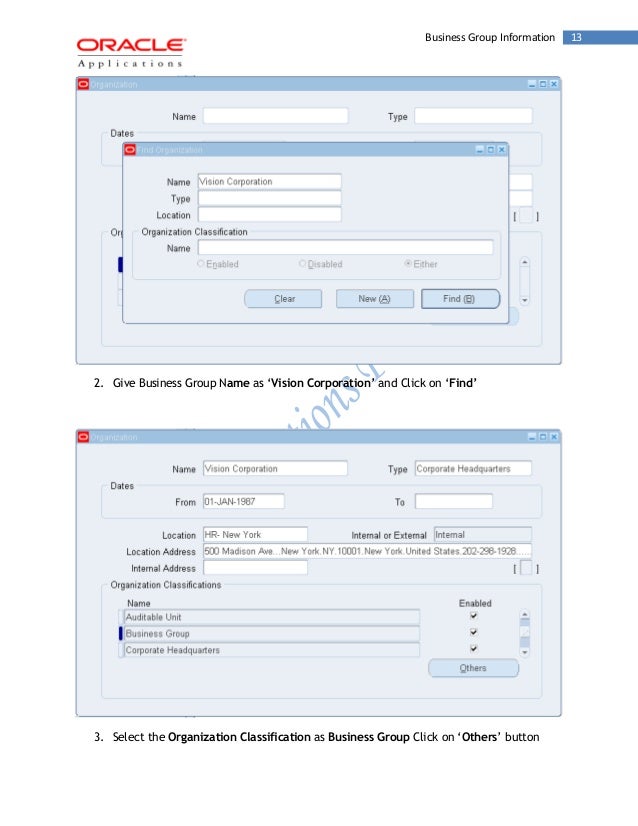 Oracle R12 Multi org ivas