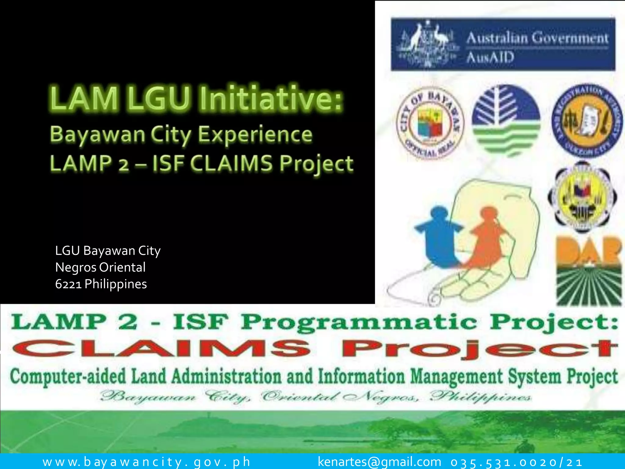 LGU-led LAM Initiative of Bayawan City, Philippines | PPT