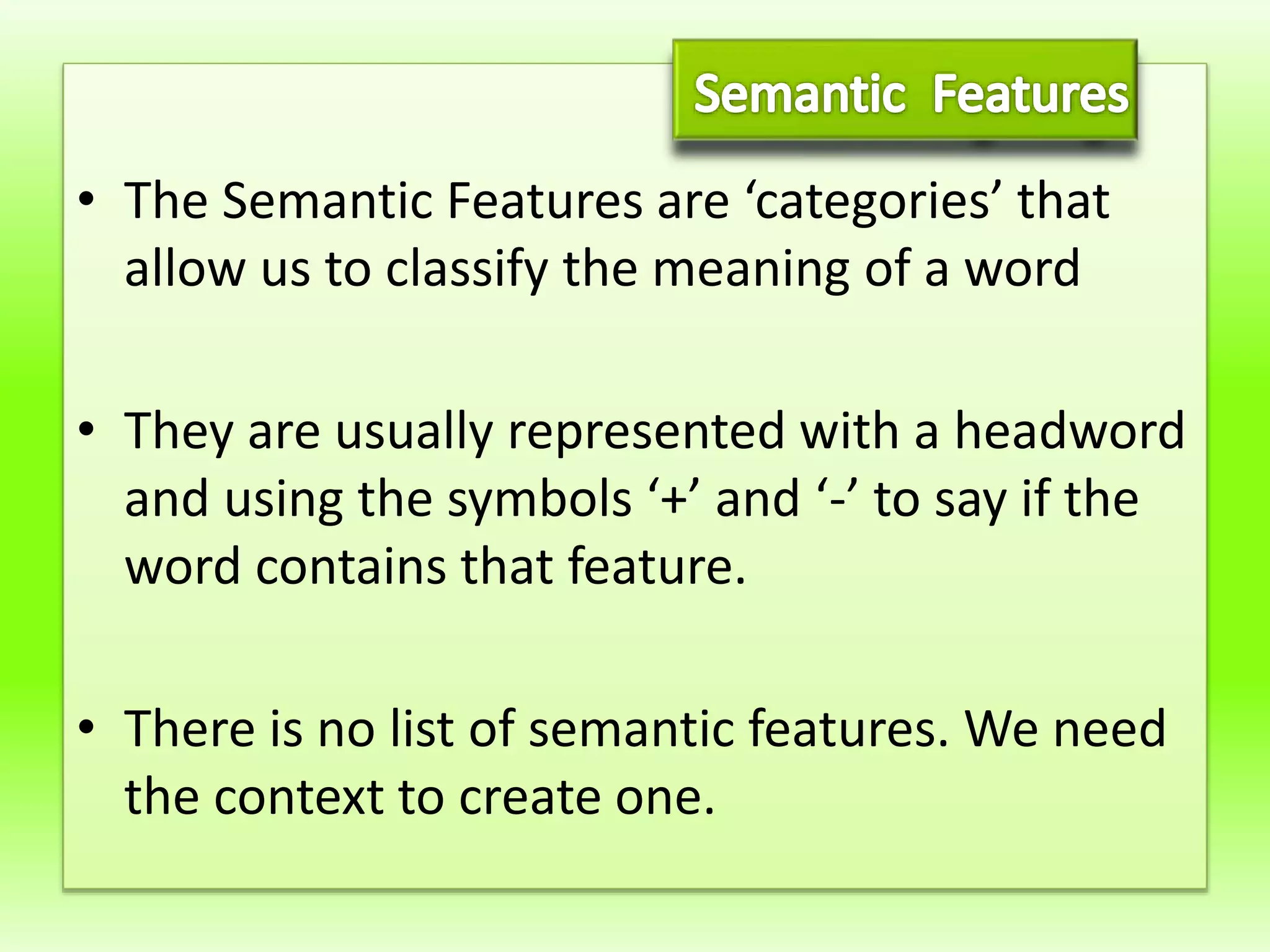 Semantics | PPTX | Soccer | Sports