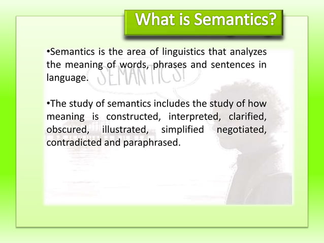 Semantics | PPT