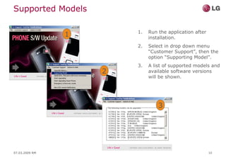 LG User Guide Upgrade Tool | PPT