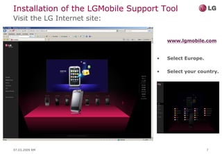 LG User Guide Upgrade Tool | PPT