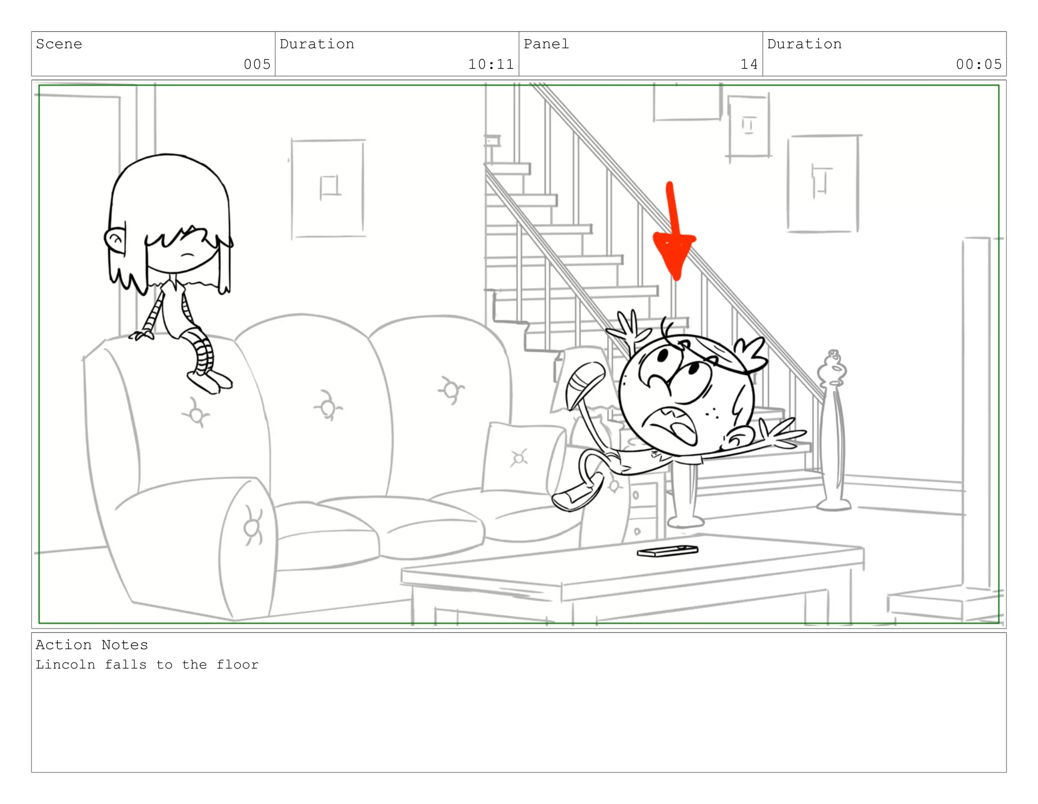 Loud House Storyboard Test (Class Assignment) | PDF | Television ...