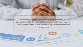 Cracking The Recruitment Partner Code | PPTX