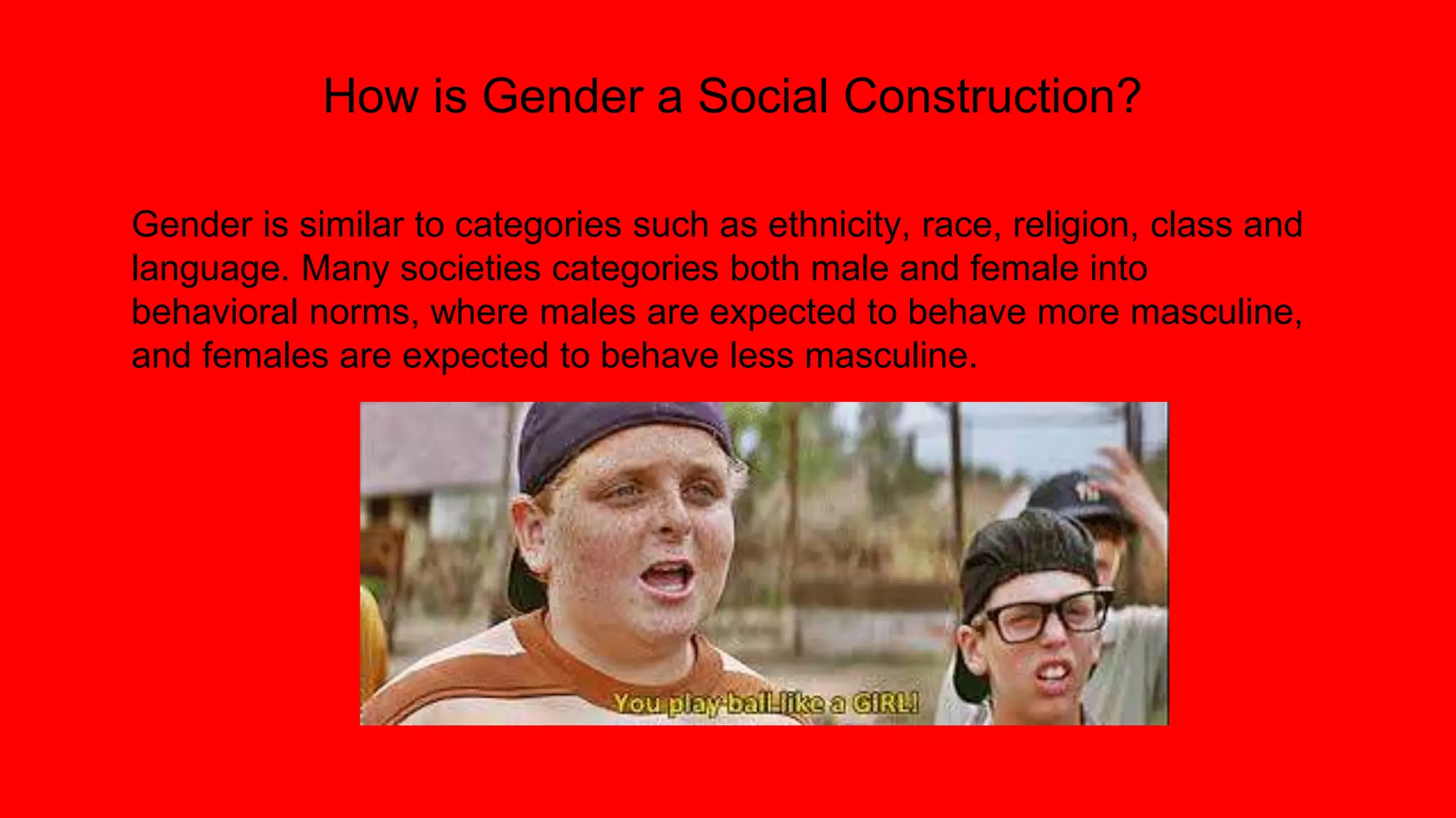 Gender role stereotyping | PPTX