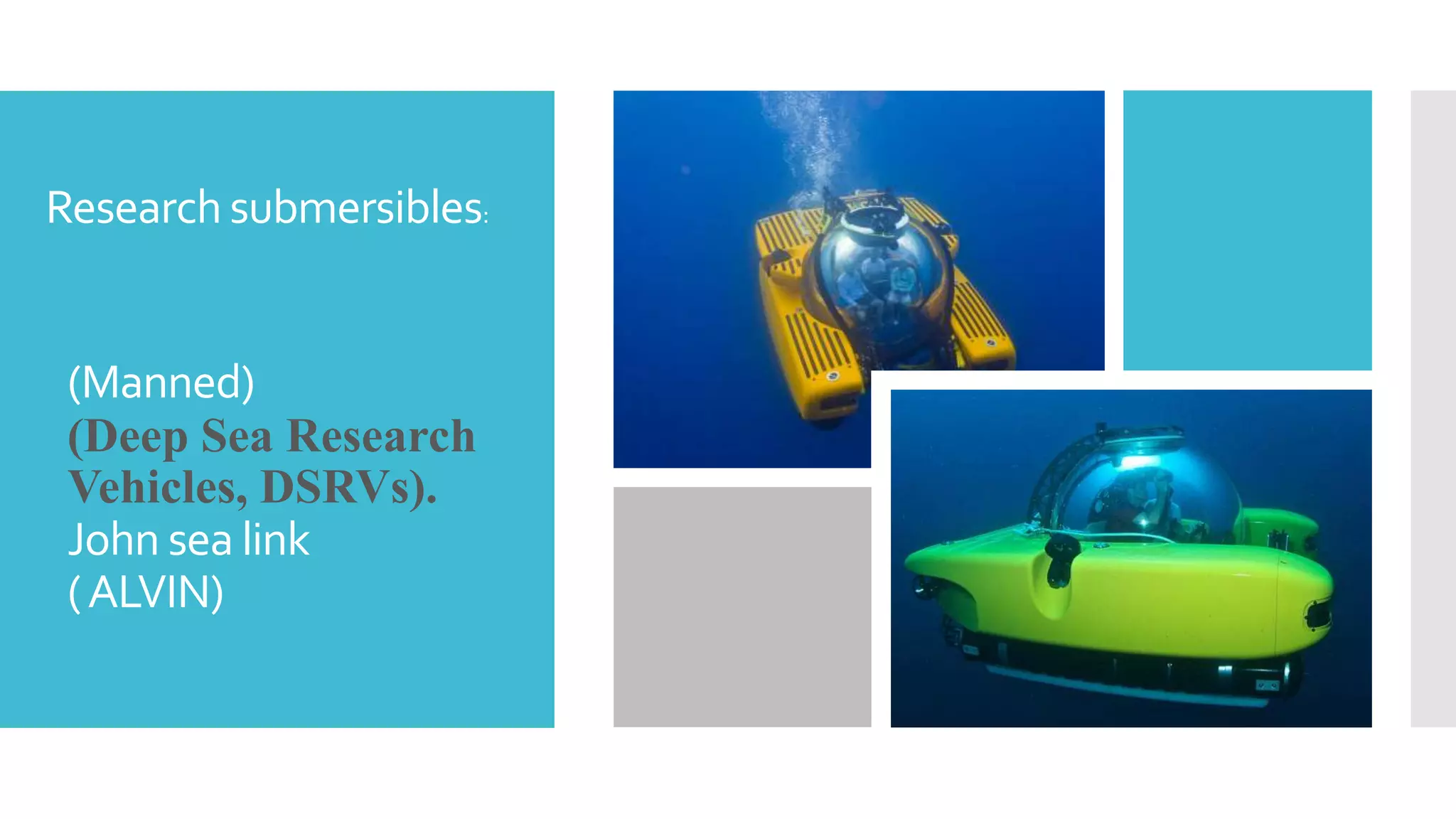 Remote operated vehicles (rov) | PPTX
