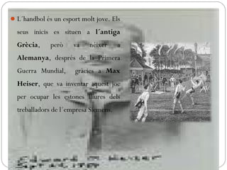 L'handbol | PPT