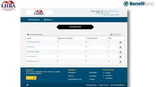 LHBA Benefitsync Screenshots | PPTX