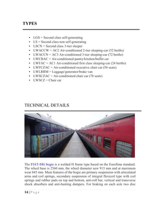 Lhb coach documentation | PDF