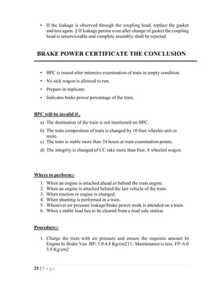 Lhb coach documentation | PDF