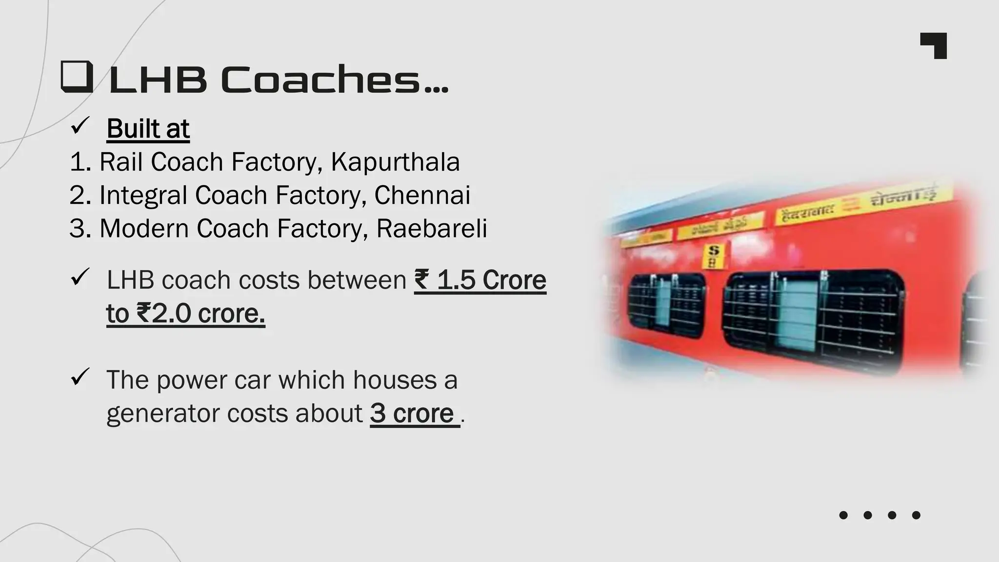 LHB Coache & Train Lighting.pptx